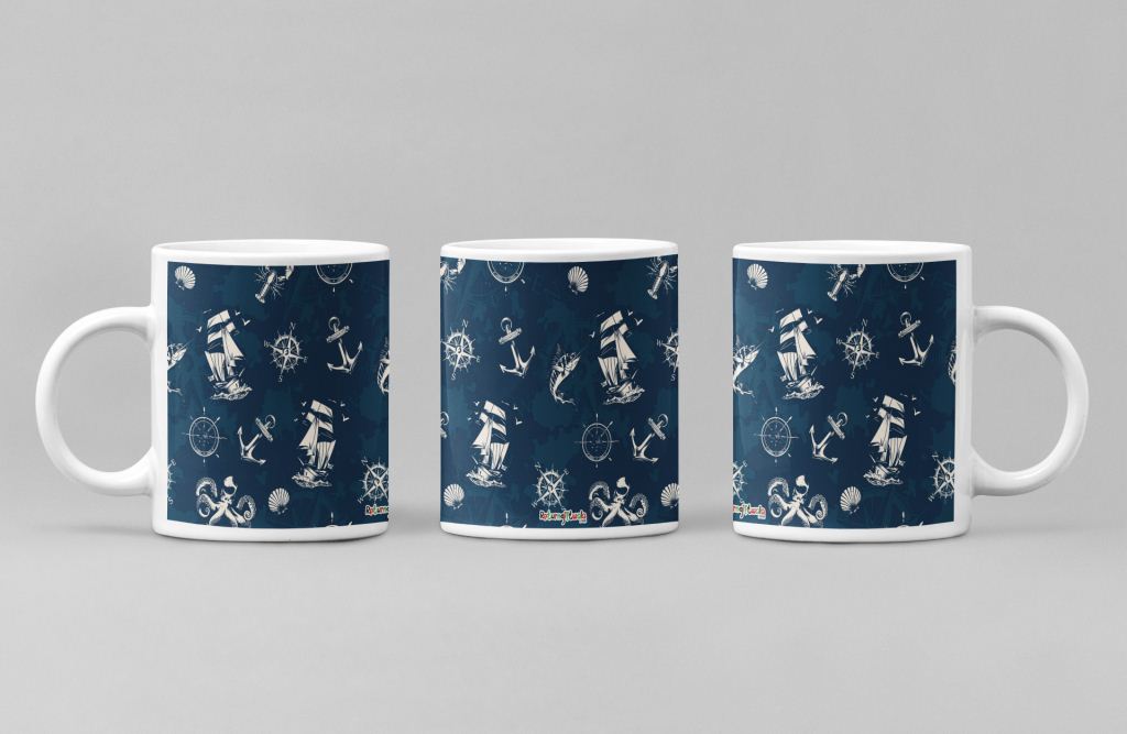 Water theme Coffee mug | Customized Birthday Return Gift